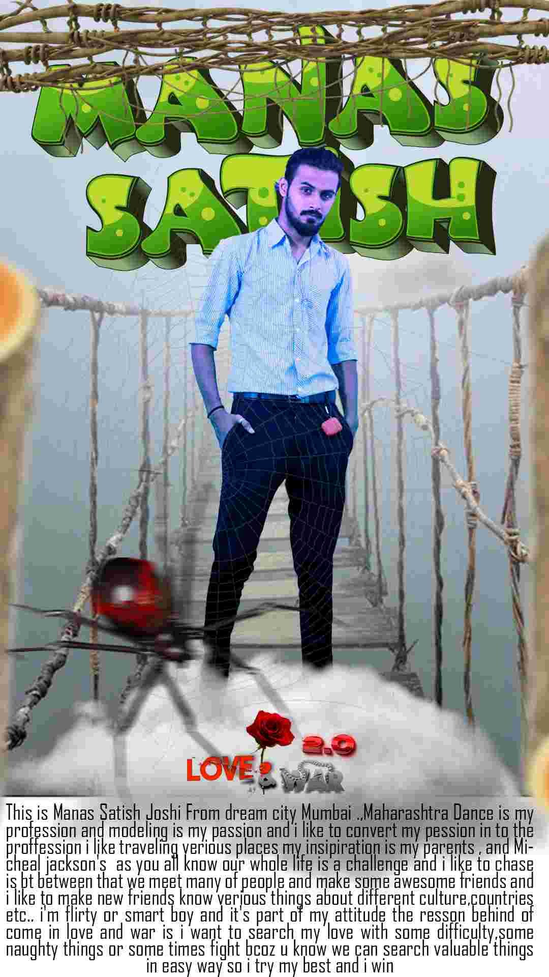 Model manas satish Mumbai love & war